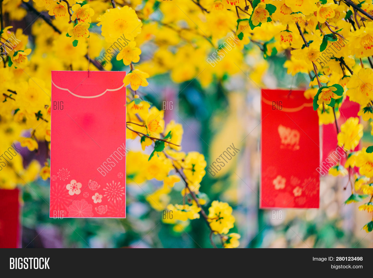 Red Envelopes Lunar Image & Photo (Free Trial) | Bigstock