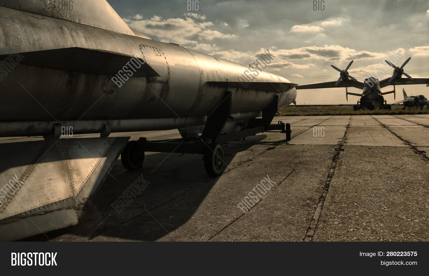 Nuclear Bomb On Runway Image & Photo (Free Trial) | Bigstock