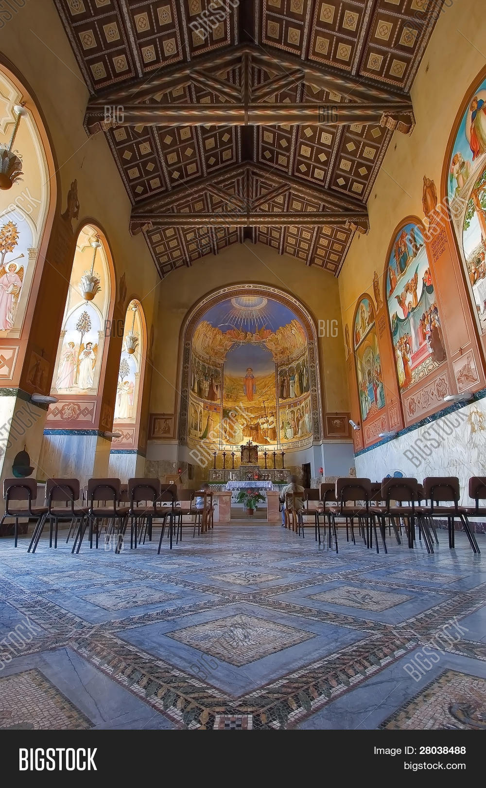 Prayer Hall Monastery Image & Photo (Free Trial) | Bigstock