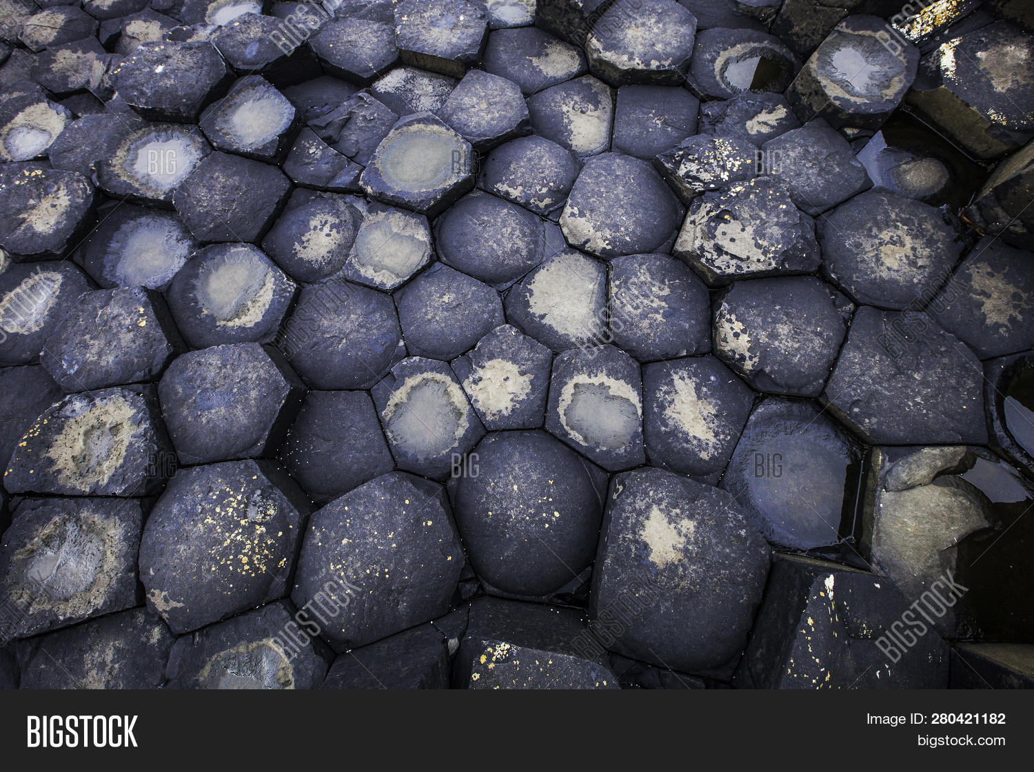 Hexagonal Basalt Image & Photo (Free Trial) | Bigstock