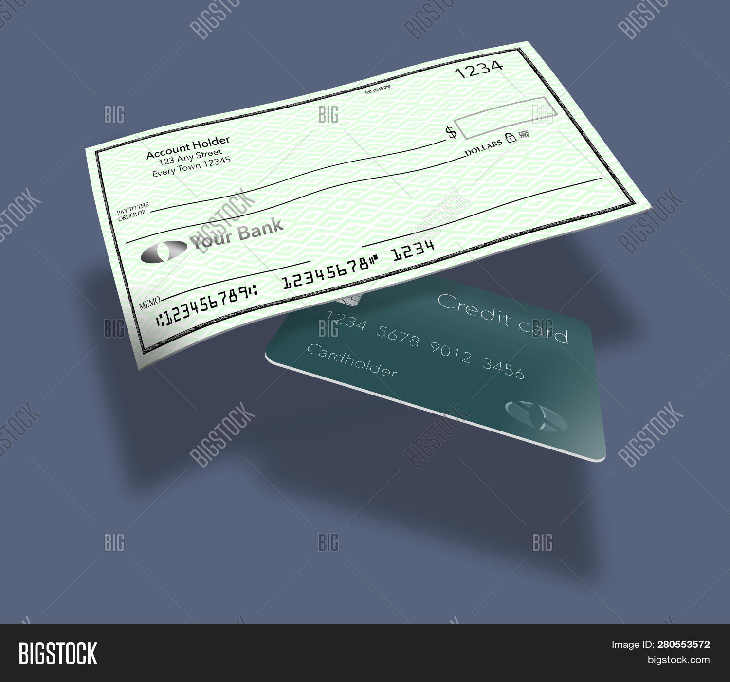 Personal Bank Checks Image & Photo (Free Trial) | Bigstock