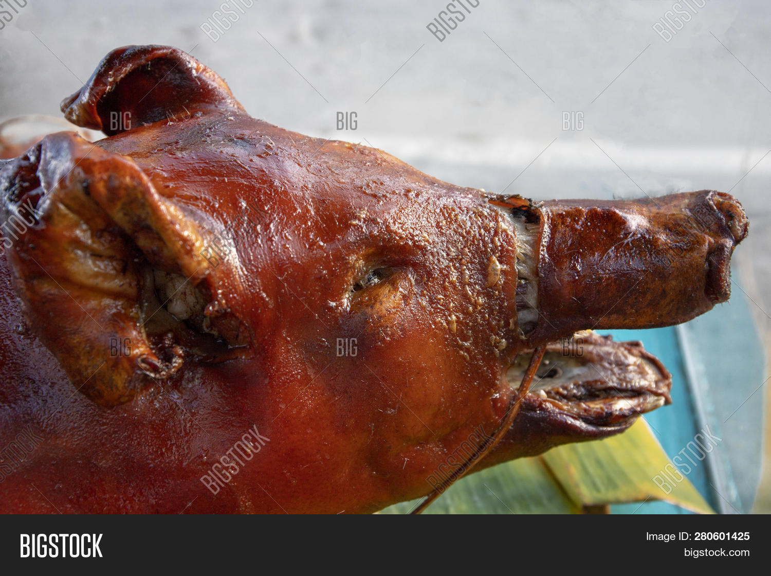 Imagen y foto Lechon Grilled Pork (prueba gratis) | Bigstock