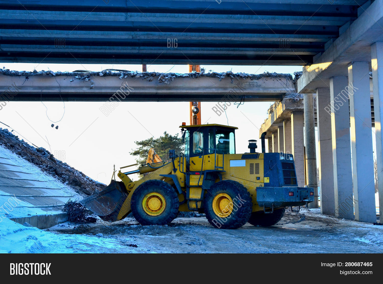 Front-end Loader On Image & Photo (Free Trial) | Bigstock