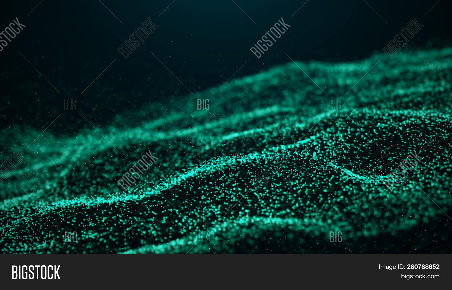 Wave Glow. Wave Image & Photo (Free Trial) | Bigstock