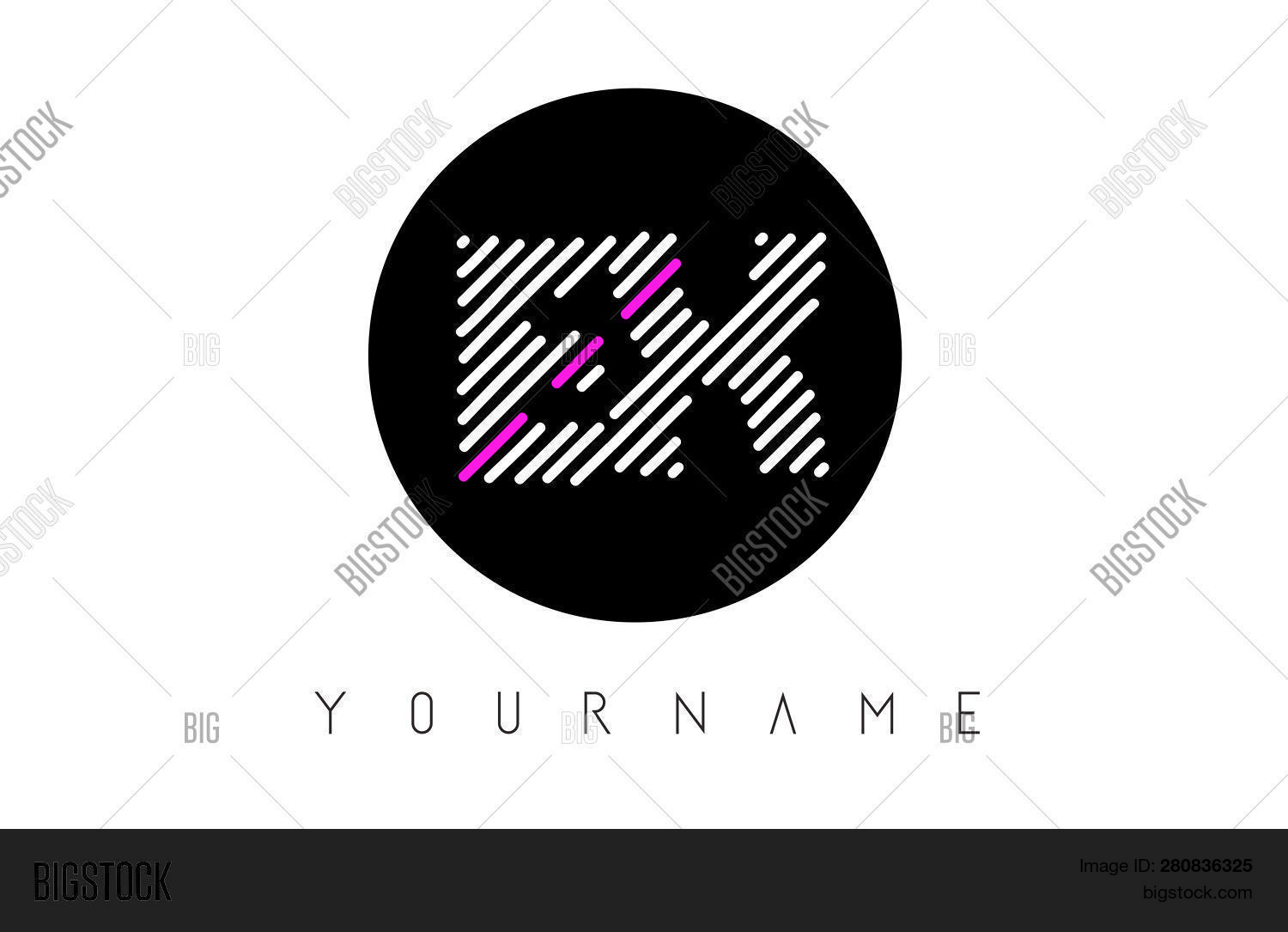 Ex Letter Logo Design Vector & Photo (Free Trial) | Bigstock