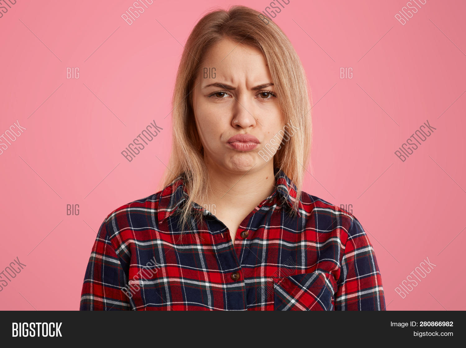 Indoor Shot Displeased Image & Photo (Free Trial) | Bigstock