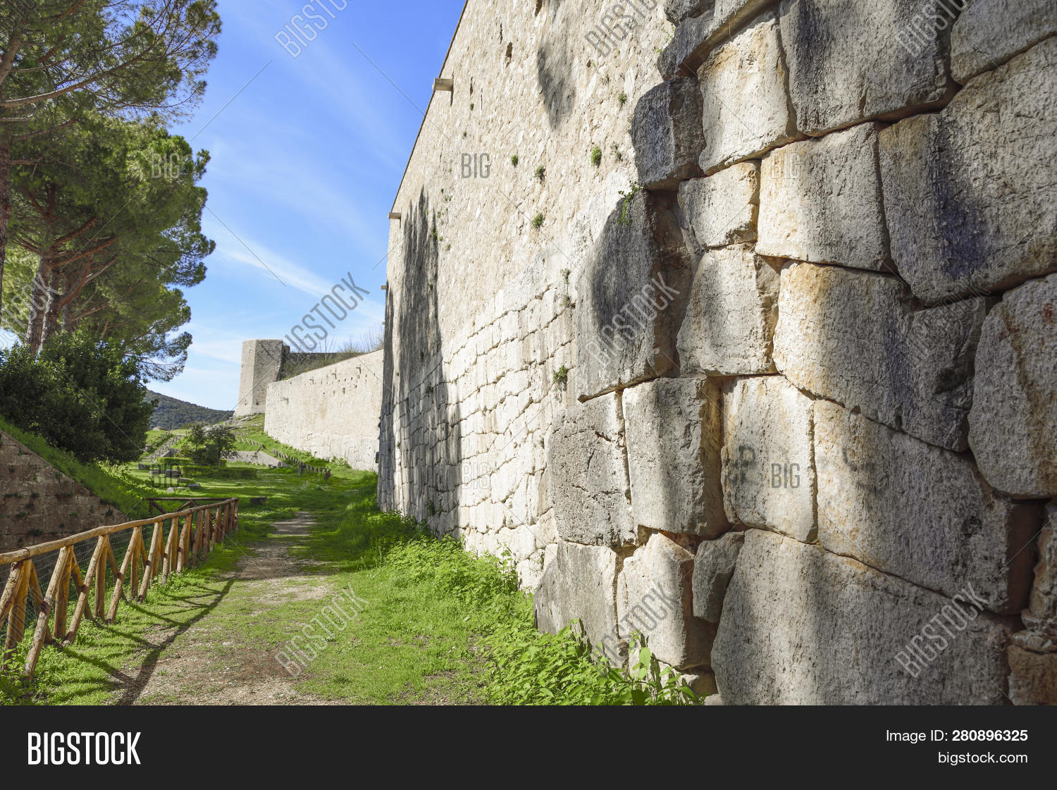 Polygonal Walls Built Image & Photo (Free Trial) | Bigstock