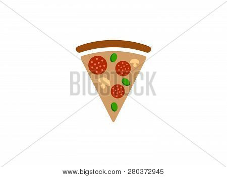Pizza Triangle Images, Illustrations & Vectors (Free) - Bigstock