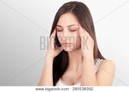 Woman Pain. Closeup Image & Photo (Free Trial) | Bigstock