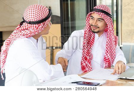 Two Businessman Arabic Image & Photo (Free Trial) | Bigstock