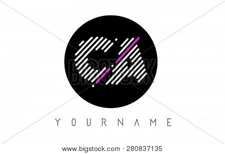 Ca Letter Logo Design Vector & Photo (Free Trial) | Bigstock