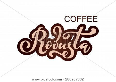Robusta Coffee Logo. Vector & Photo (Free Trial) | Bigstock