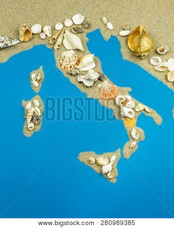 Map Italy Islands Image & Photo (Free Trial) | Bigstock