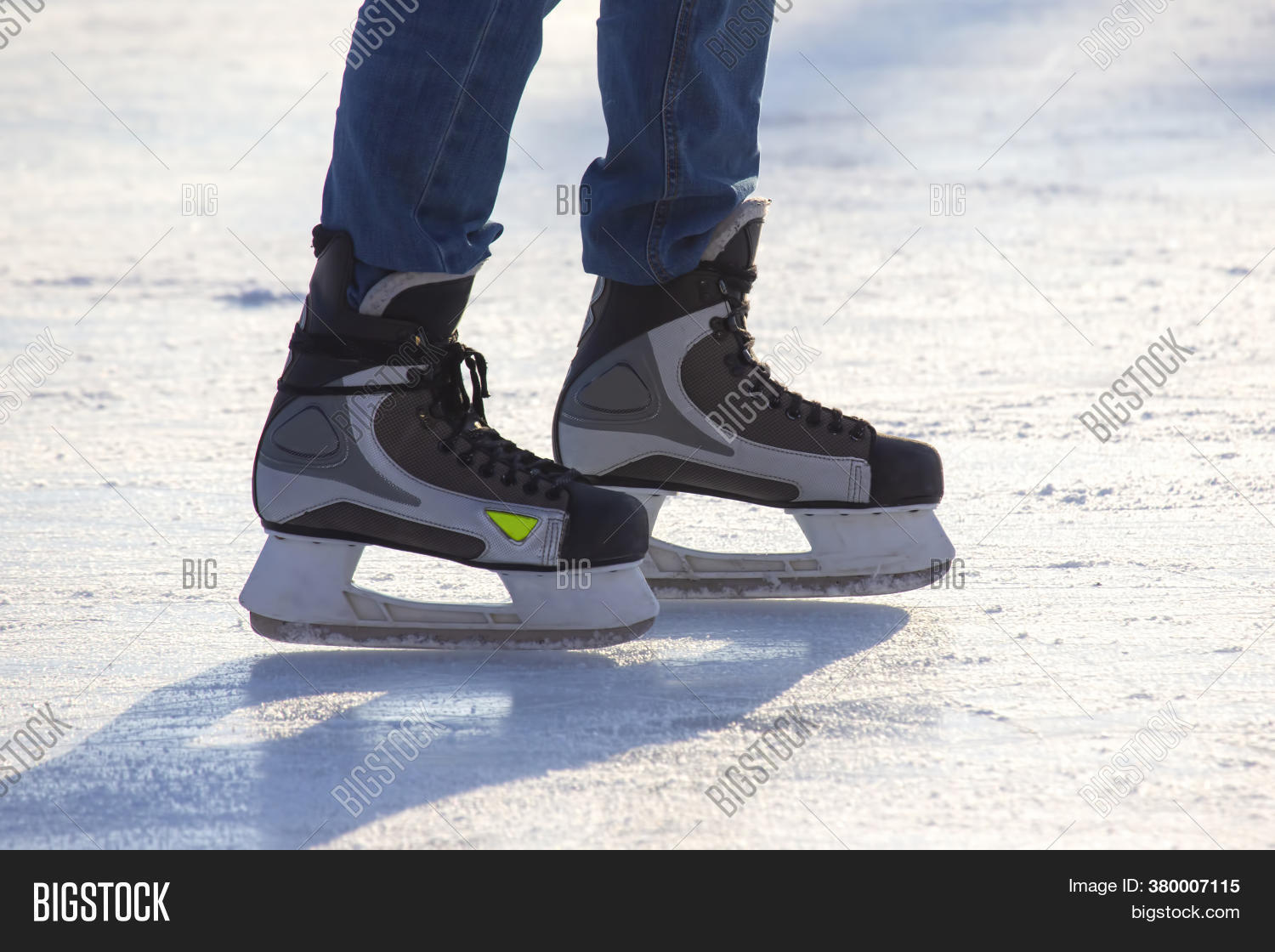 Legs Skater On Ice Image & Photo (Free Trial) | Bigstock
