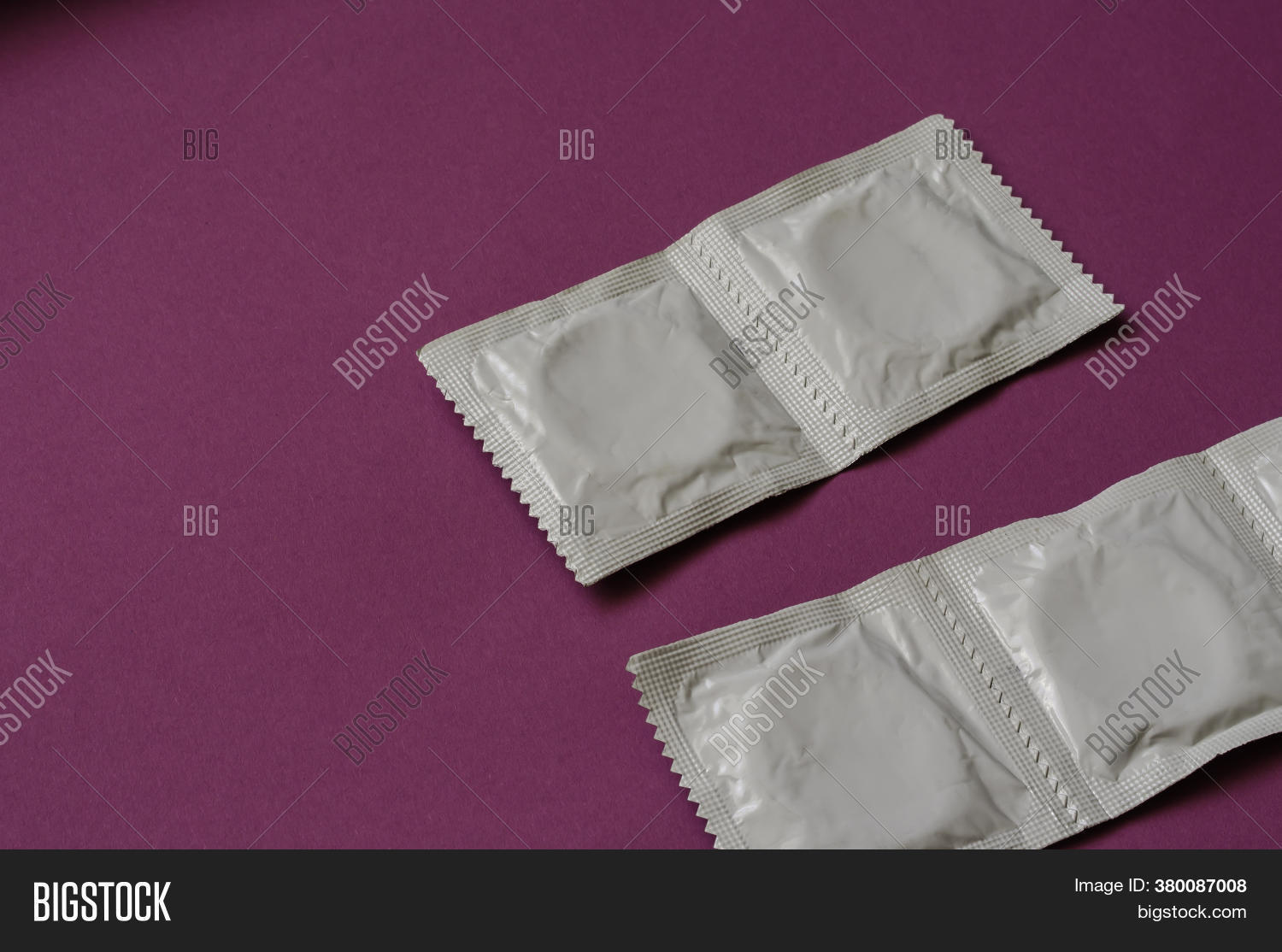Four Condoms Packaged Image & Photo (Free Trial) | Bigstock