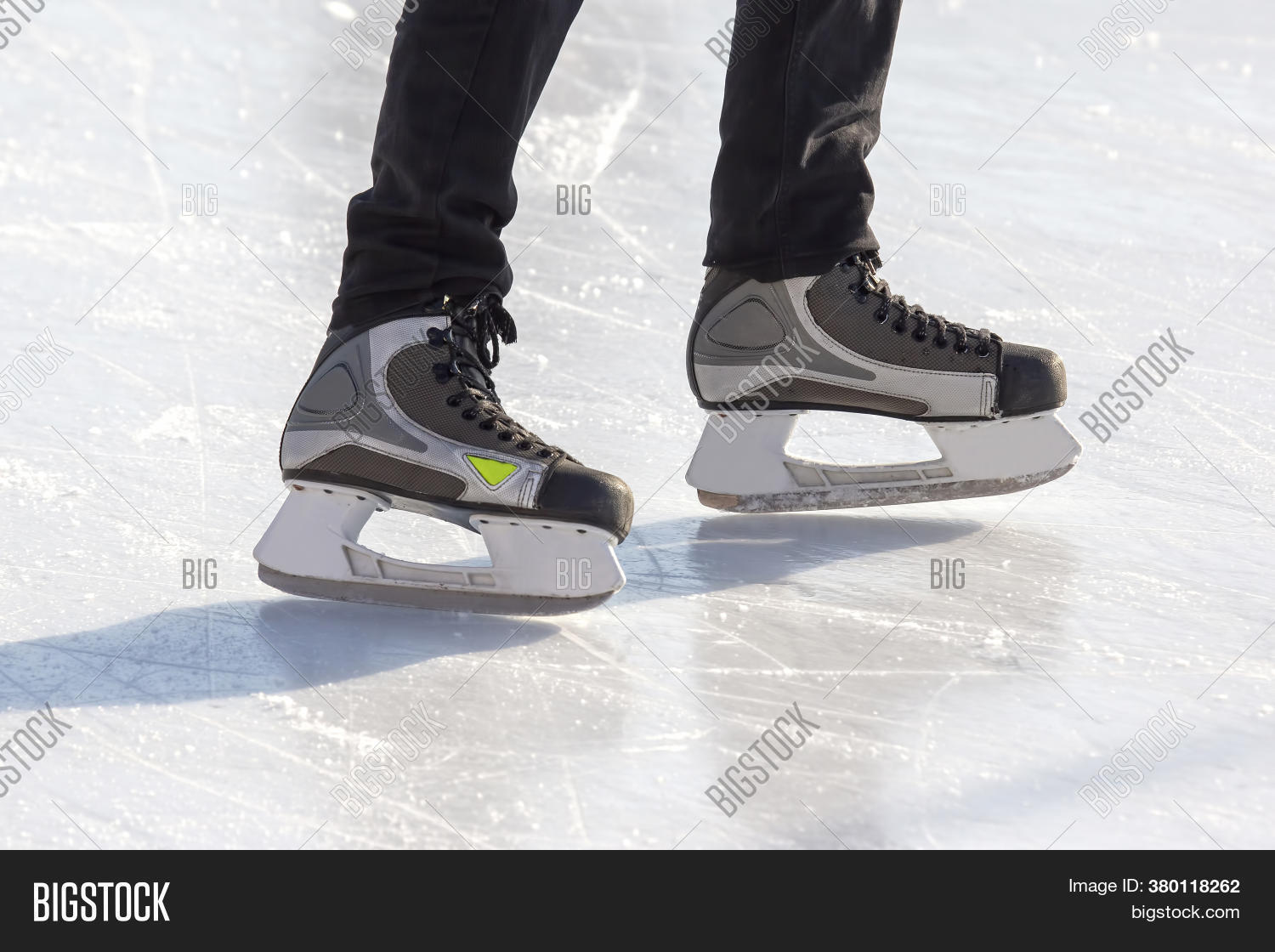 Legs Skater On Ice Image & Photo (Free Trial) | Bigstock