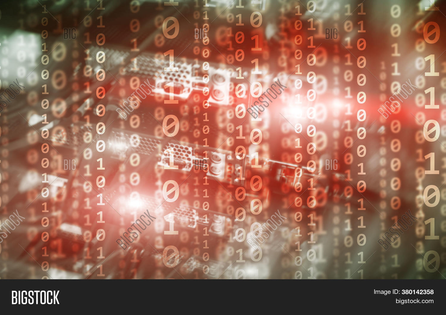 Binary Code Matrix Image & Photo (Free Trial) | Bigstock