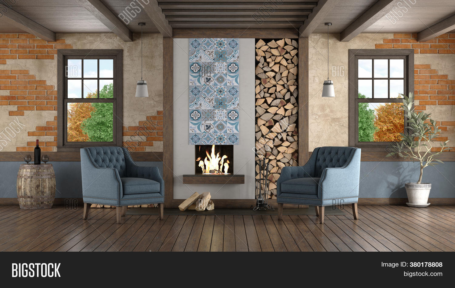 Rustic Style Room Old Image & Photo (Free Trial) | Bigstock