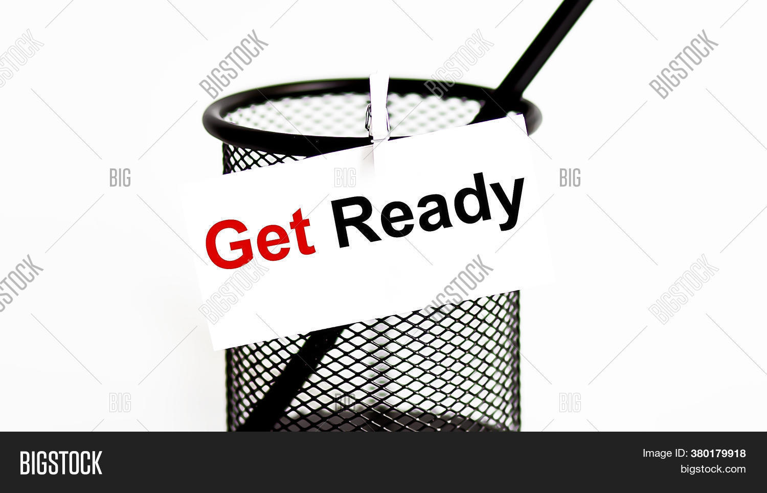 Word Get Ready On Leaf Image & Photo (Free Trial) | Bigstock