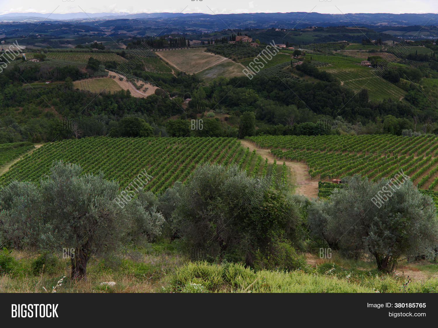 Tuscan Landscape View Image & Photo (Free Trial) | Bigstock