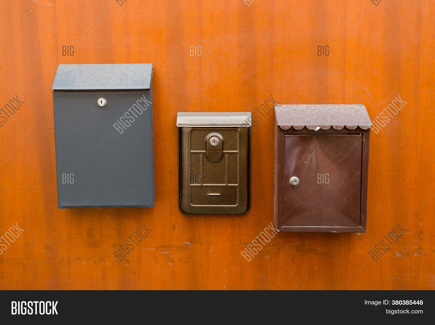 Old Letterboxes On Image & Photo (Free Trial) | Bigstock