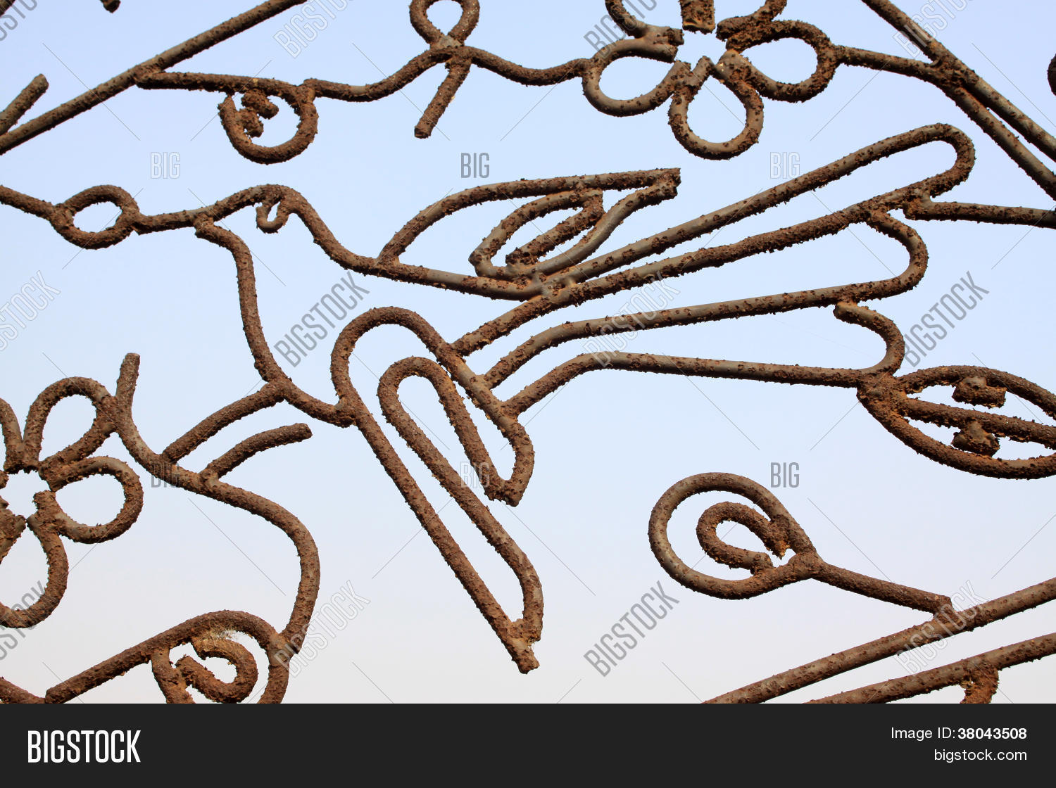 Wrought Iron Design Image & Photo (Free Trial) | Bigstock