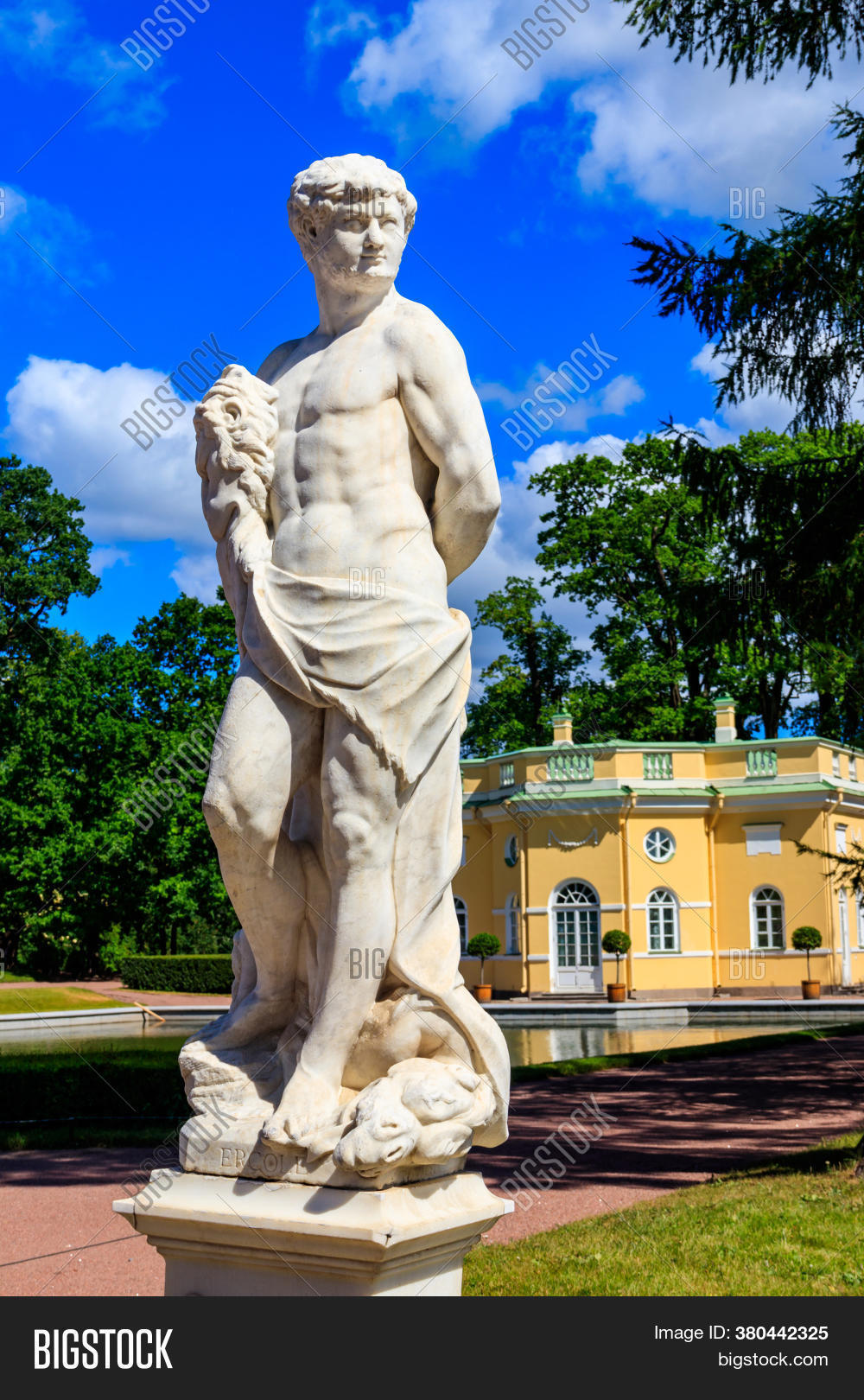 Marble Statue Heracles Image & Photo (Free Trial) | Bigstock