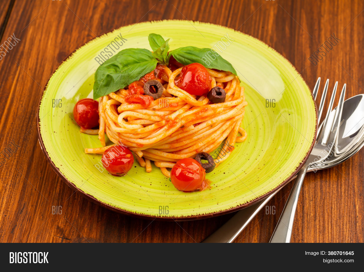Pasta Spaghetti Napoli Image & Photo (Free Trial) | Bigstock
