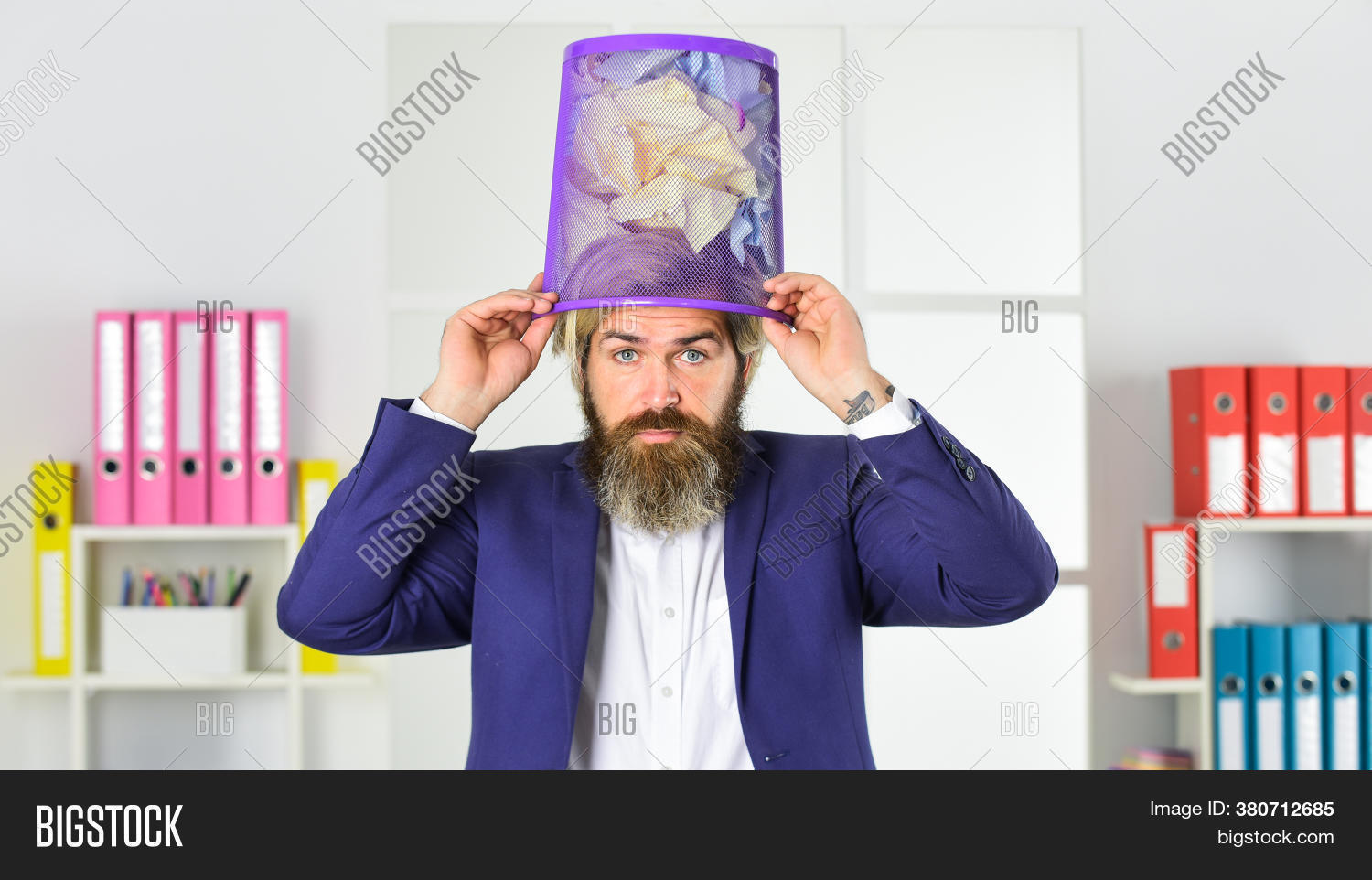 Business Trash Hat. Image & Photo (Free Trial) | Bigstock