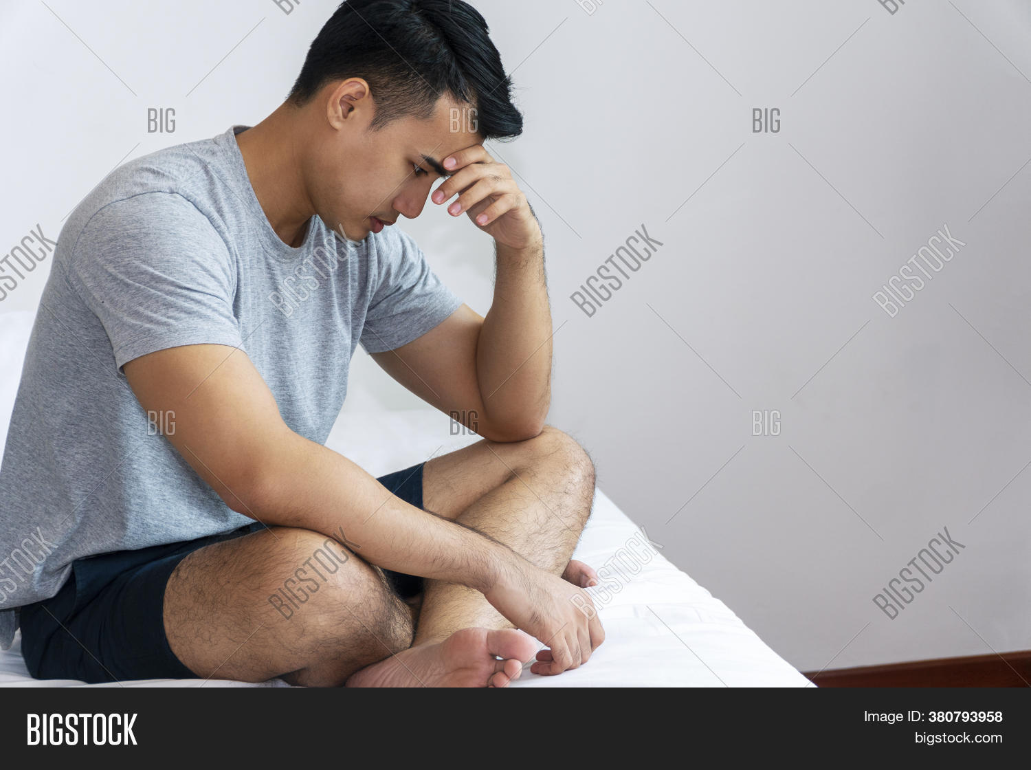 Unhappy Handsome Man Image & Photo (Free Trial) | Bigstock