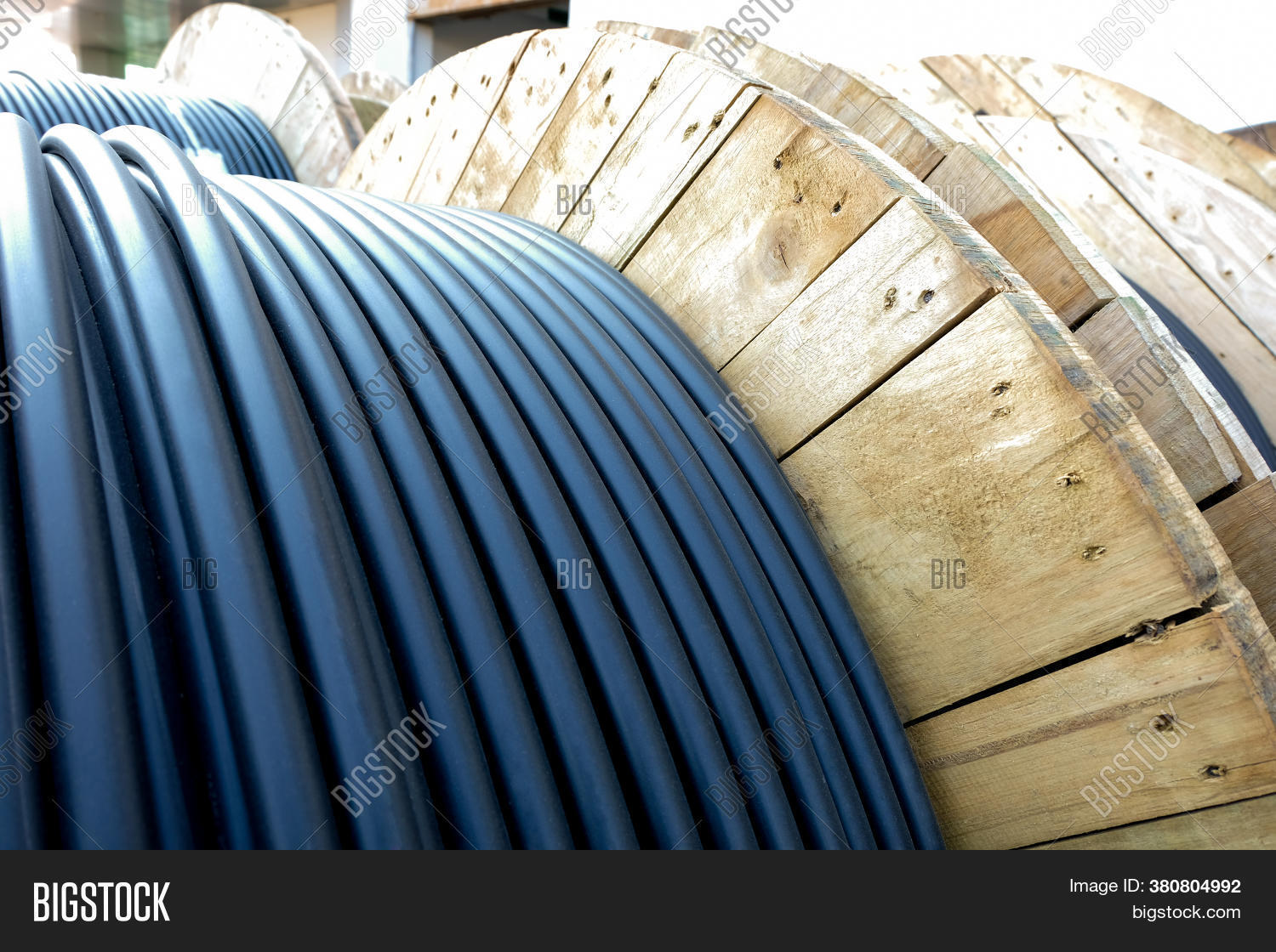 Wooden Coils Electric Image & Photo (Free Trial) | Bigstock