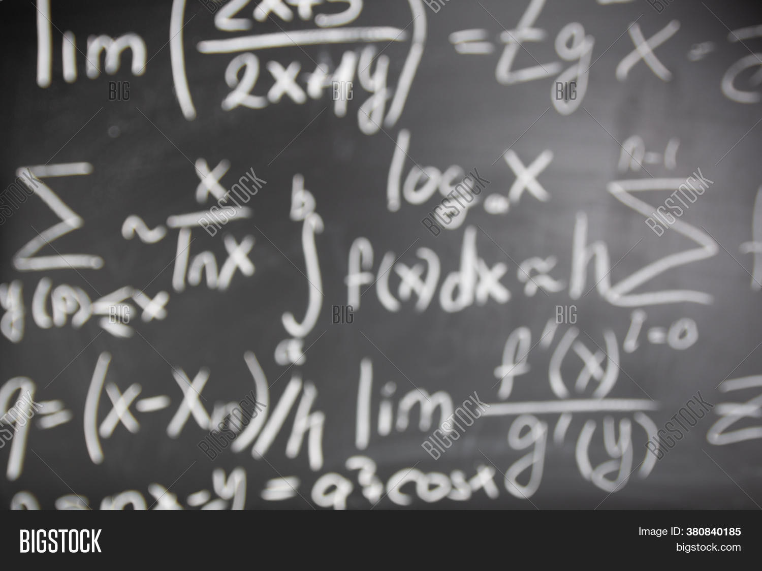 Blurred Math Formulas Image & Photo (Free Trial) | Bigstock