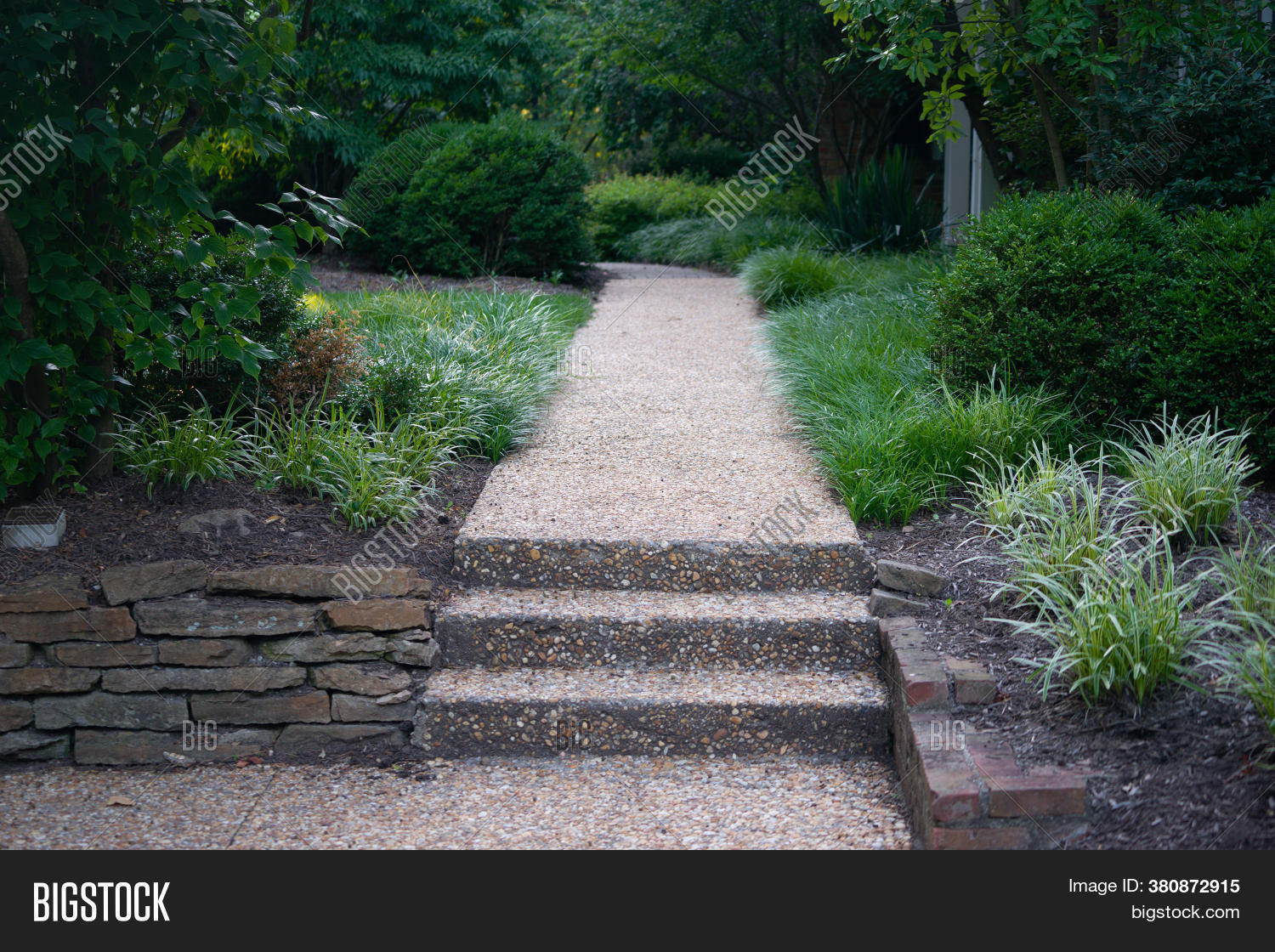 Concrete Steps Long Image & Photo (Free Trial) | Bigstock