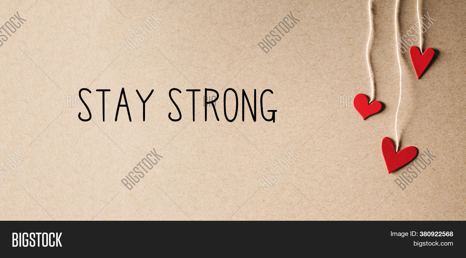 Stay Strong Message Image & Photo (Free Trial) | Bigstock