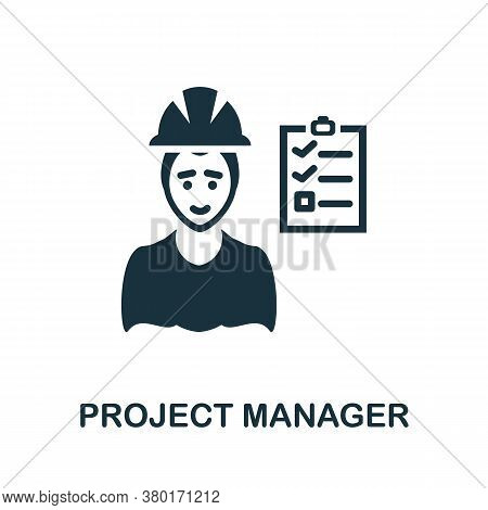 Project Manager Icon Vector & Photo (Free Trial) | Bigstock