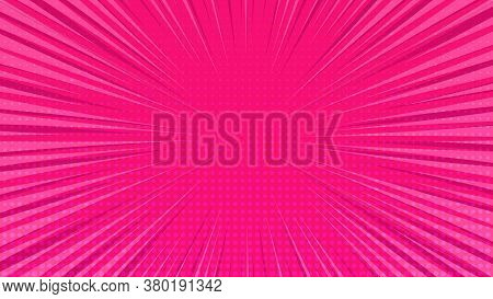 Pink Comic Book Page Vector & Photo (Free Trial) | Bigstock