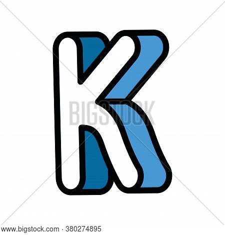 3d K Letter Design, Vector & Photo (Free Trial) | Bigstock