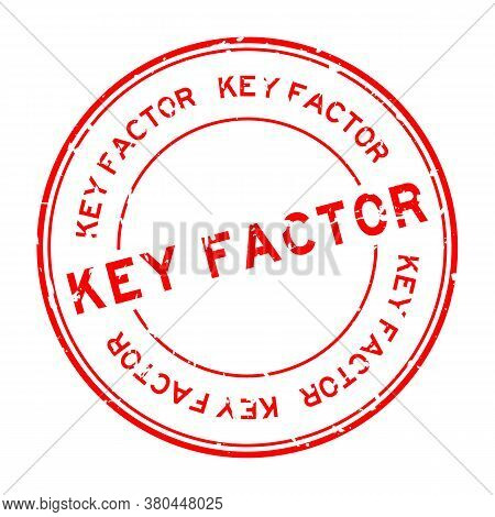 Grunge Red Key Factor Vector & Photo (Free Trial) | Bigstock