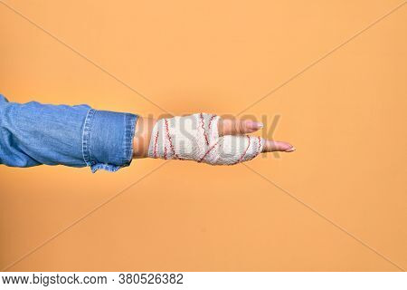 Wounded Hand Caucasian Image & Photo (Free Trial) | Bigstock