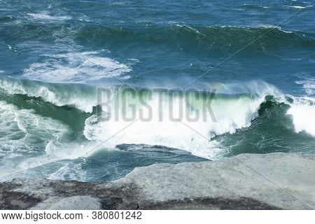 Foamy Stong Waves Image & Photo (Free Trial) | Bigstock