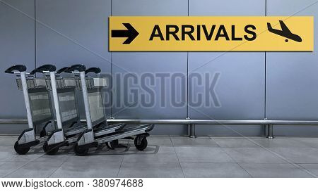 Airport Sign Arrivals Image & Photo (Free Trial) | Bigstock