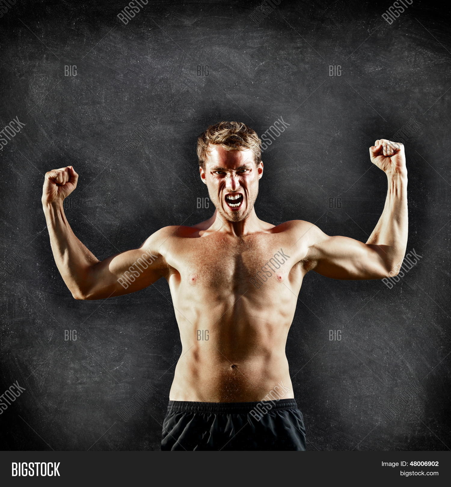 Crossfit Fitness Man Image & Photo (Free Trial) | Bigstock
