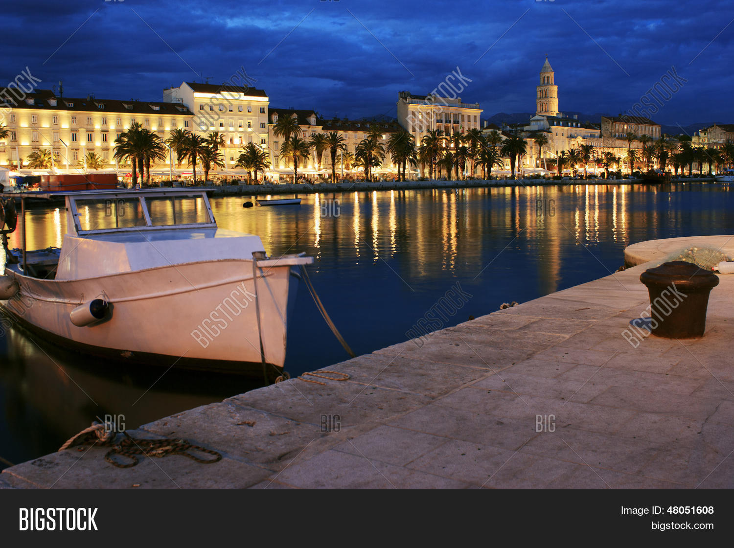 Split City By Night Image & Photo (Free Trial) | Bigstock