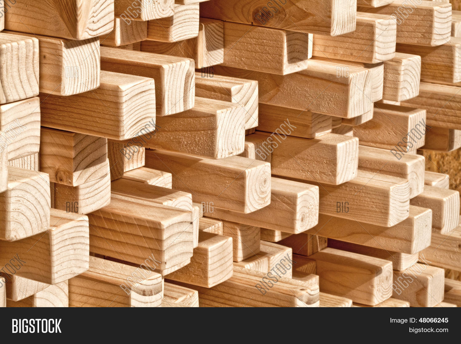 Natural Wood Lath Image & Photo (Free Trial) | Bigstock