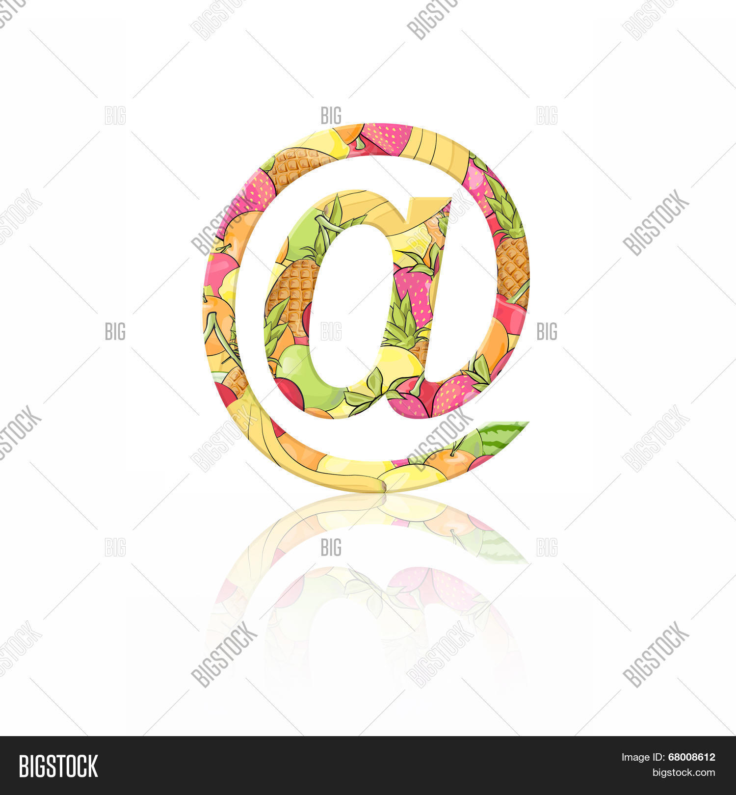 Letter Arroba Fruit Image & Photo (Free Trial) | Bigstock
