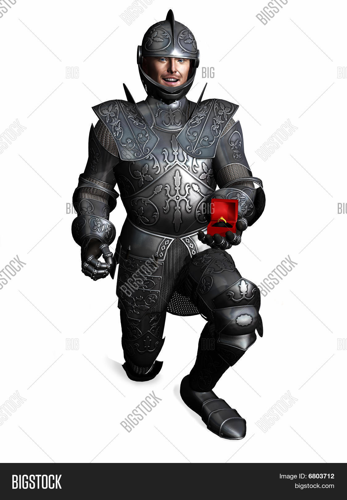 Knight Armour Down On Image & Photo (Free Trial) | Bigstock