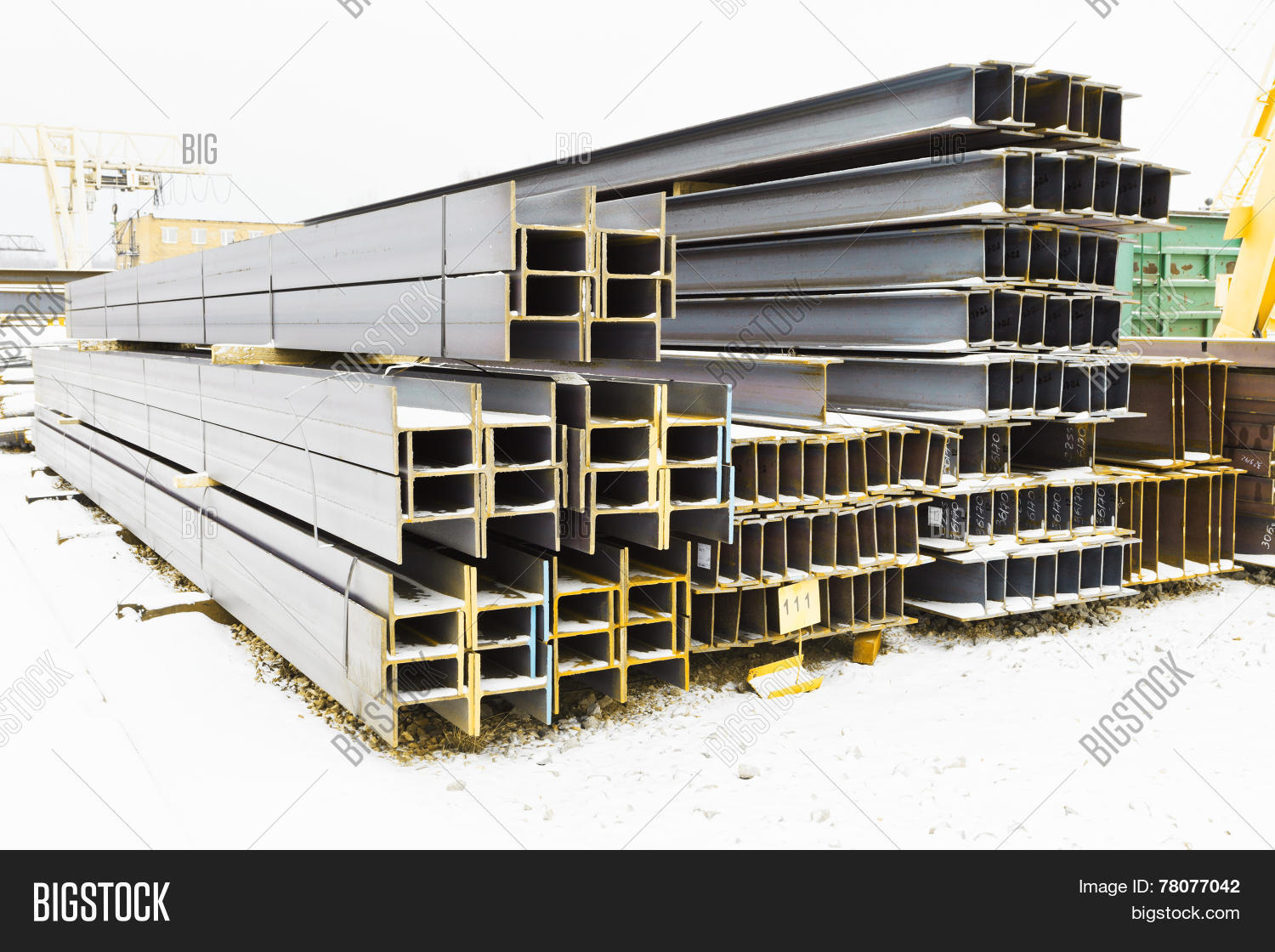 Steel Girders Outdoor Image & Photo (Free Trial) | Bigstock