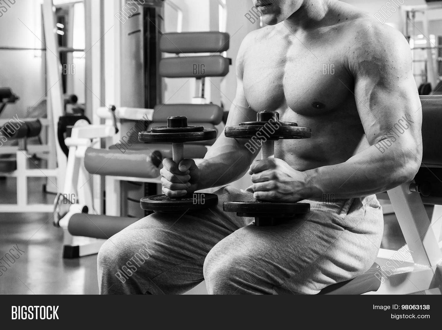 Bodybuilder Makes Image & Photo (Free Trial) | Bigstock