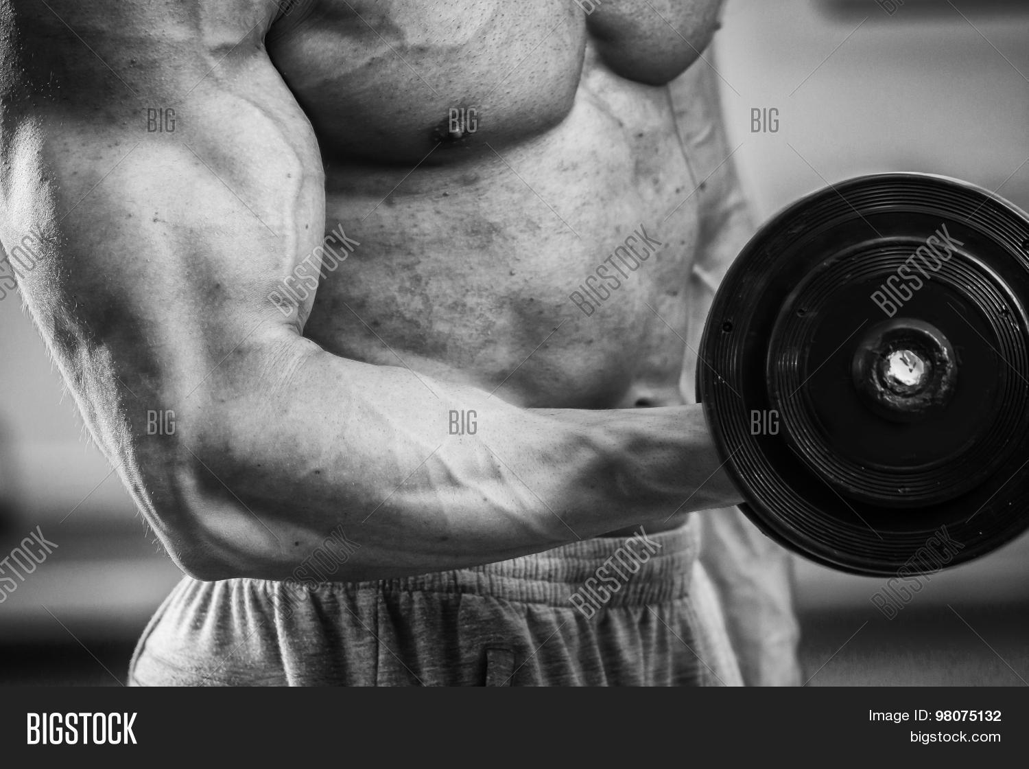 Muscular Guy Working Image & Photo (Free Trial) | Bigstock