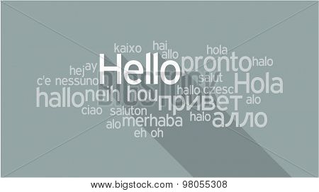 HELLO Different Vector & Photo (Free Trial) | Bigstock